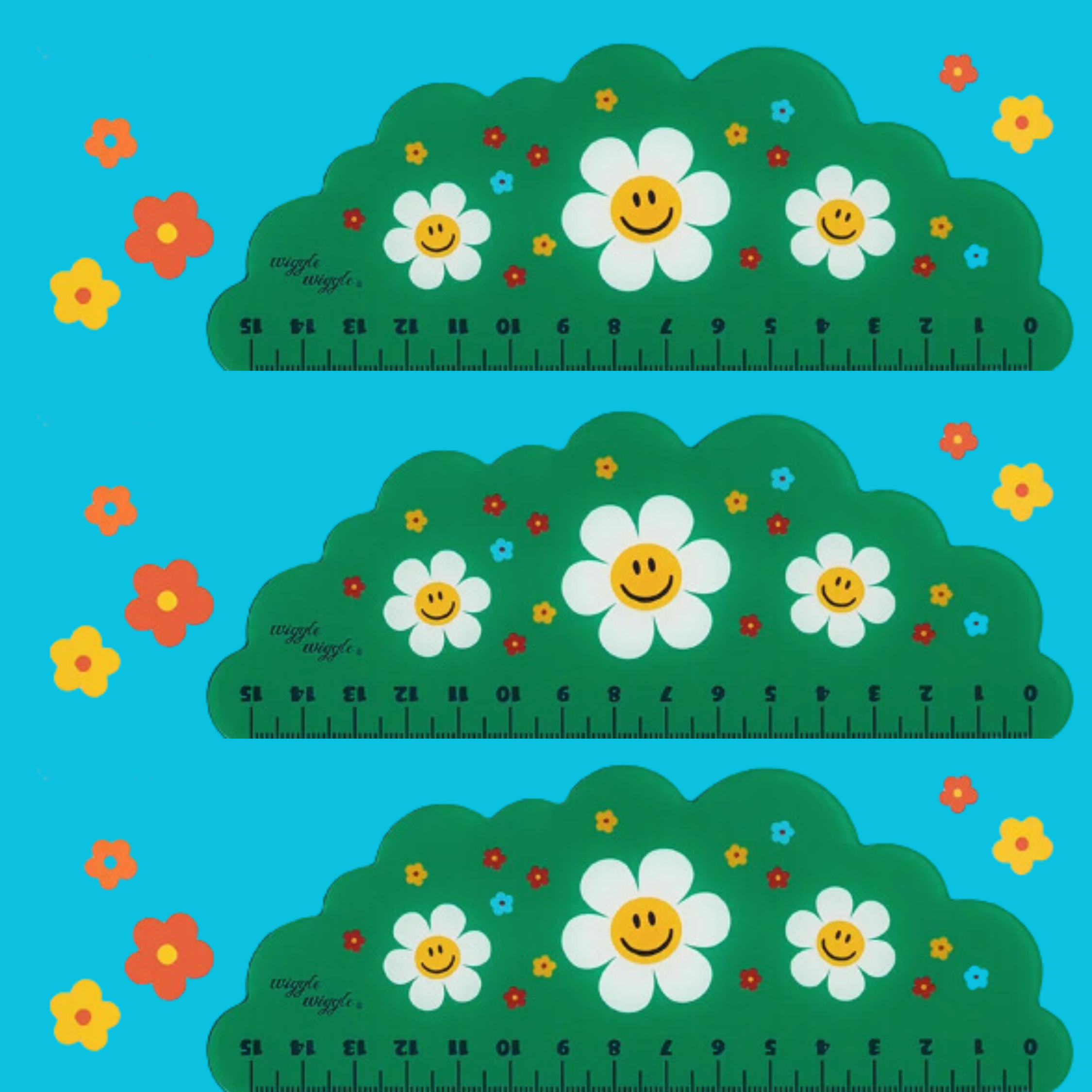 Acrylic Ruler - Forest – Wiggle Wiggle Indonesia