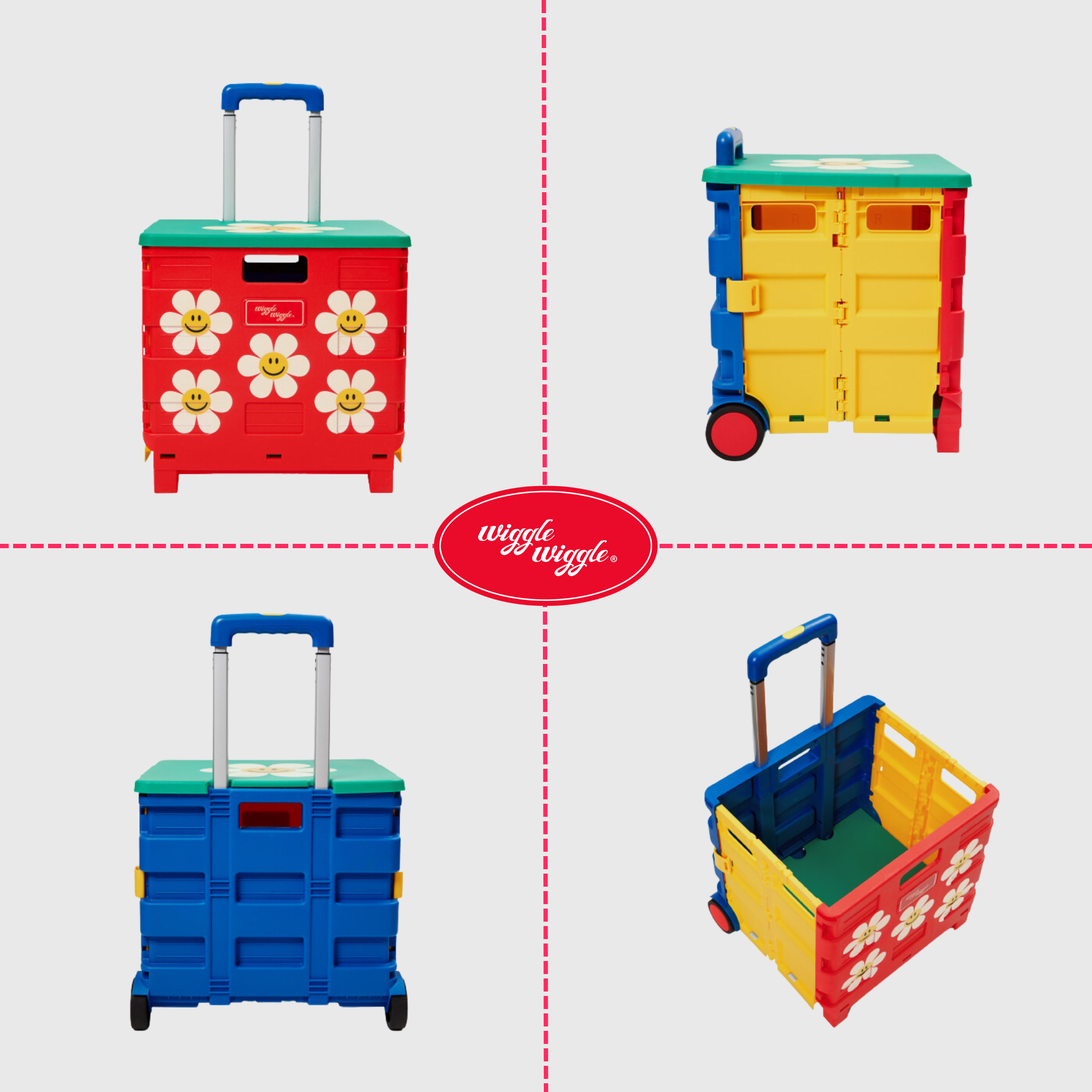 Folding Cart - Smile We Love – Wiggle Wiggle Indonesia