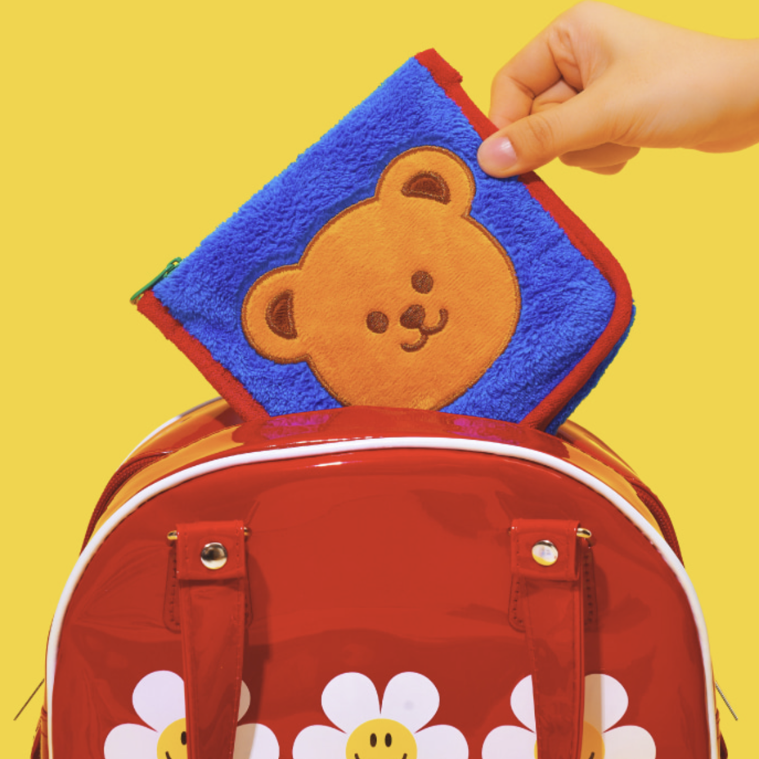 Pad Pouch - Wiggle Bear – Wiggle Wiggle Indonesia