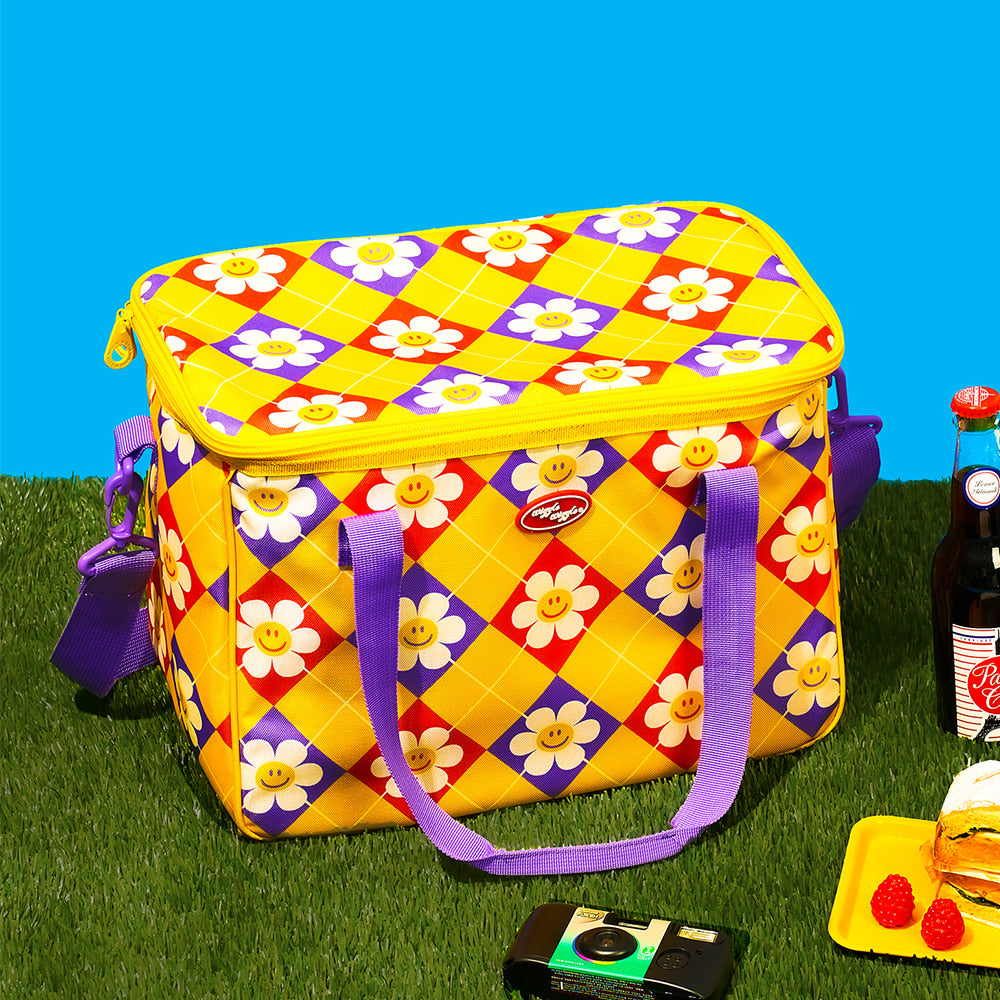 Two Way Cooler Bag (L) - Smile Diamond – Wiggle Wiggle Indonesia