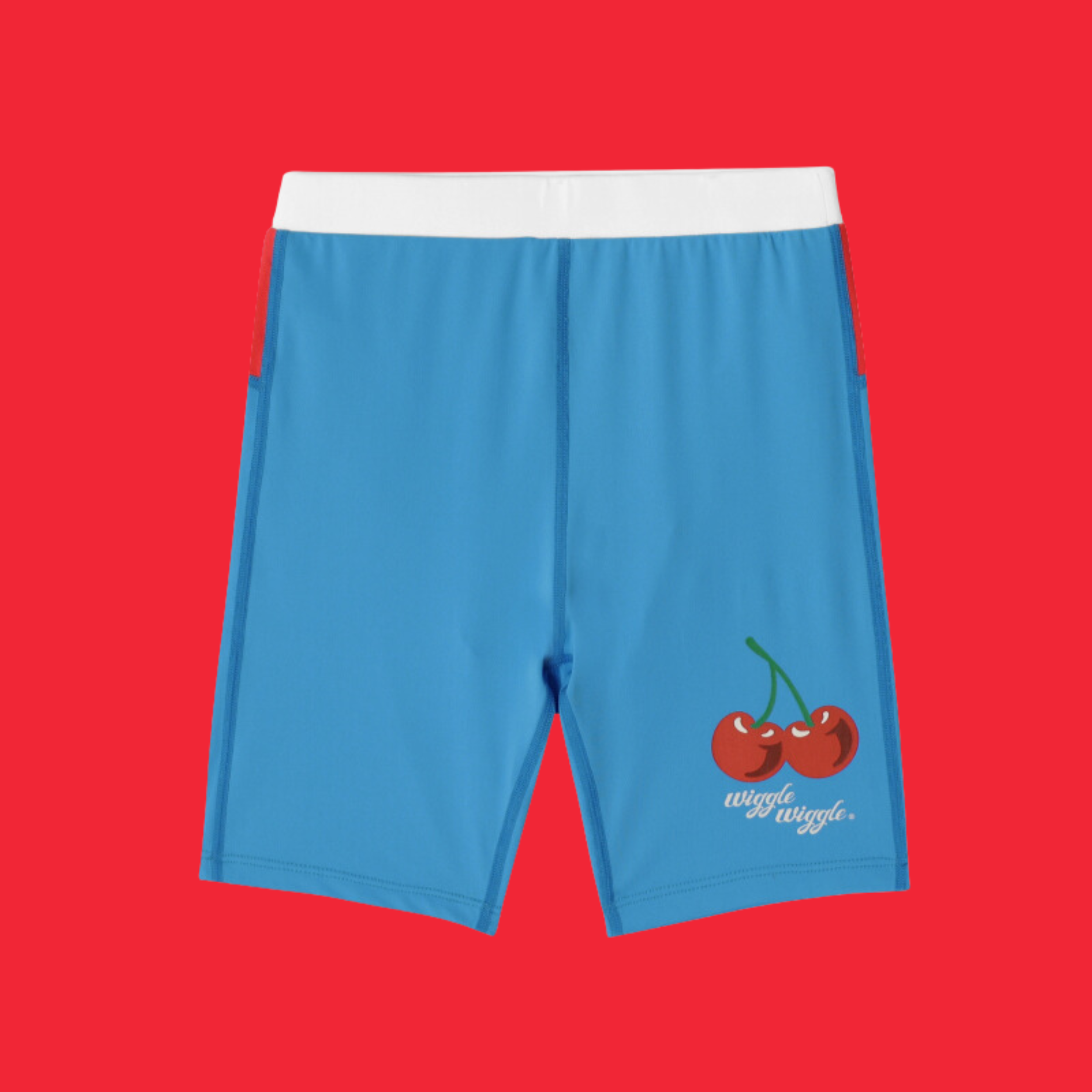 Childy X wigglewiggle Color Block Water Short Leggings - Sky Blue(120 ...