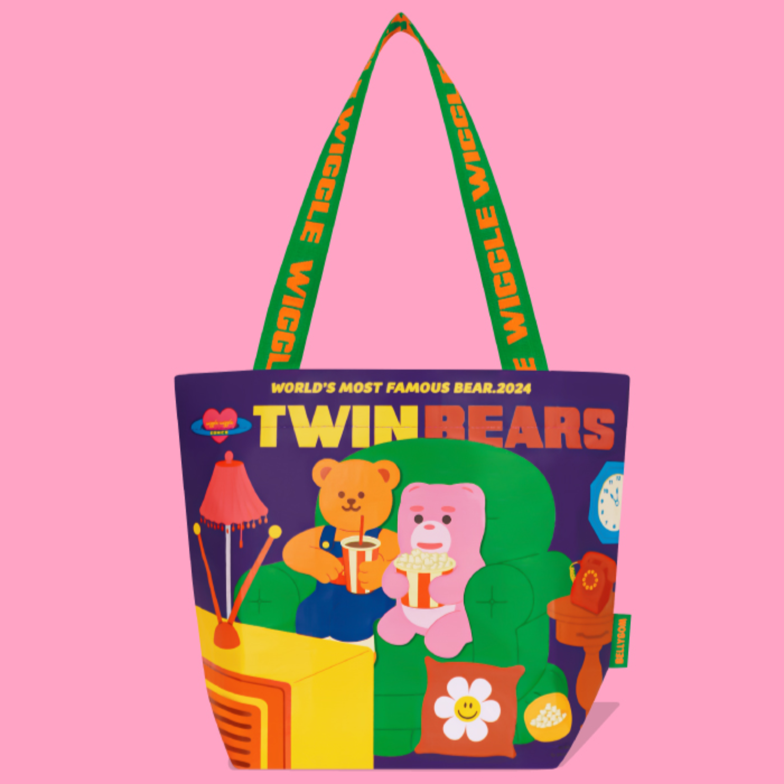 [Bellygom X wiggle wiggle] Reusable Shopper Bag (S) – Wiggle Wiggle ...