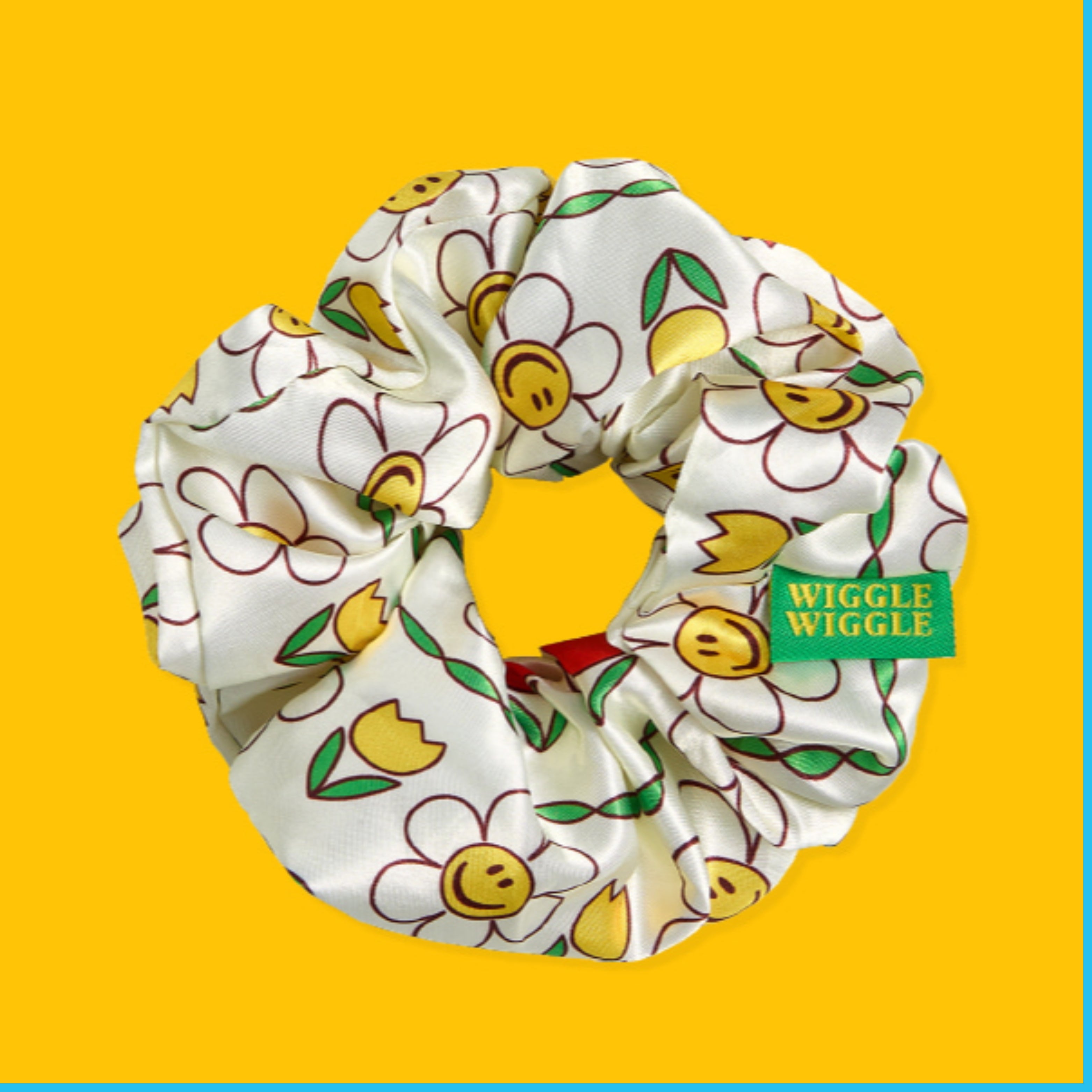 Big Size Scrunchie - Retro Smile – Wiggle Wiggle Indonesia