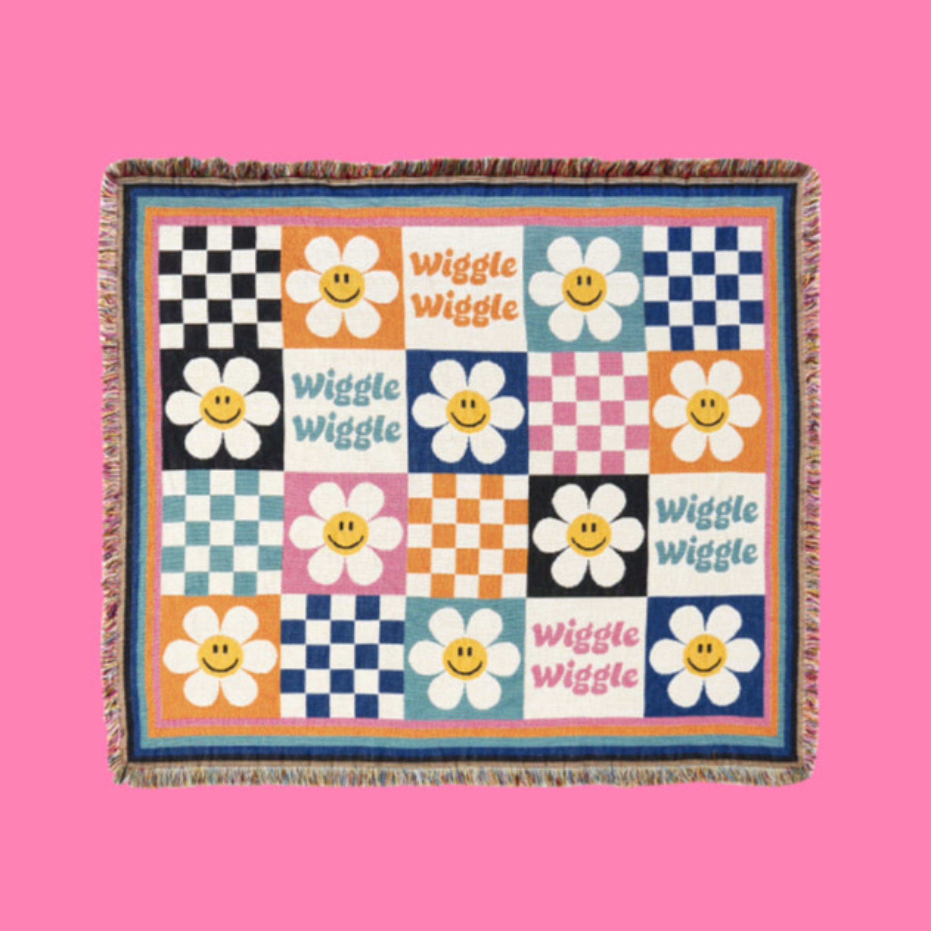 Square Rug - Checkerboard – Wiggle Wiggle Indonesia