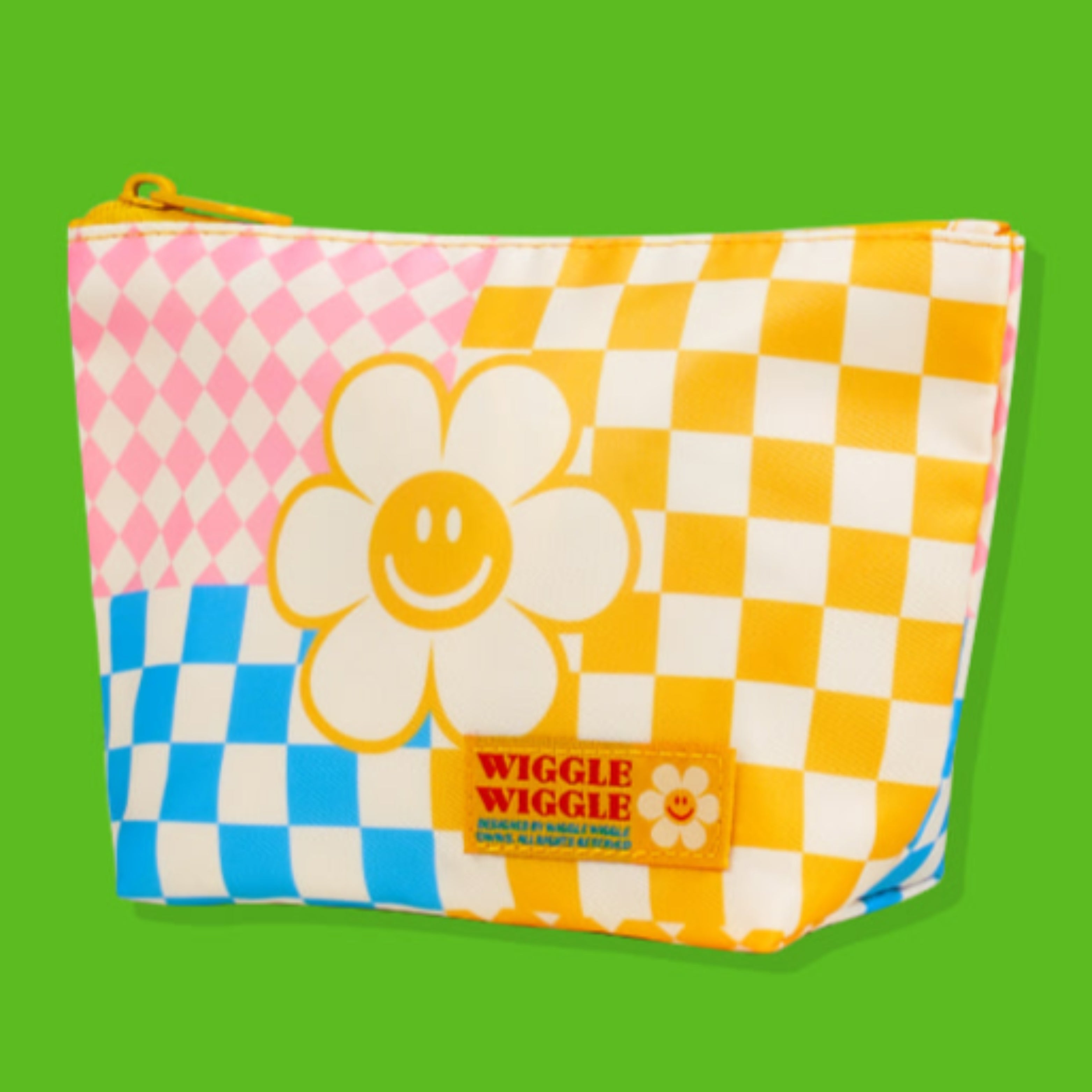 Pattern Pouch - Pastel Patchwork – Wiggle Wiggle Indonesia